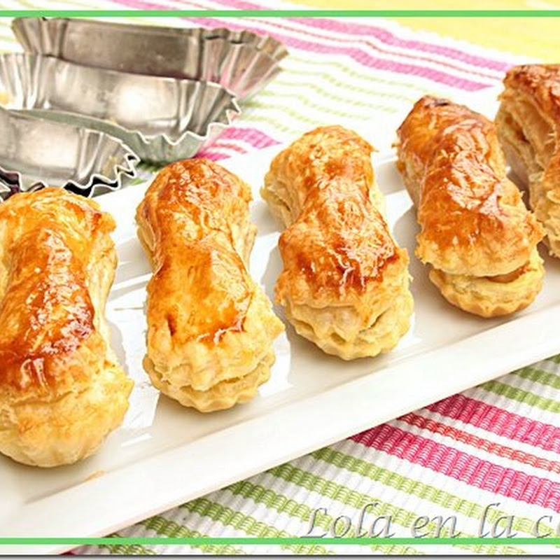 Pastelitos de pollo al curry - Lola en la cocina